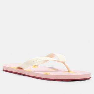 Coach | Shoes | Coach Banana Print Flip Flop | Poshmark